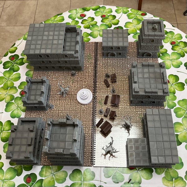 Modular 3D Dungeon Map Tiles for Heroquest: 611-piece Softlock™ Set - Etsy
