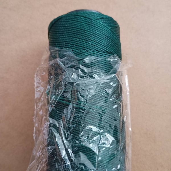 Waxed Polyester Cord 1.0mm, SETTANYL Waxed Polyester Thread for Beading ...
