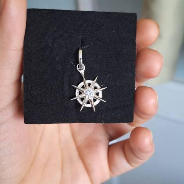 PREMIUM Fanmade Gale’s Earring From Baldur's Gate 3, Handmade Silver ...