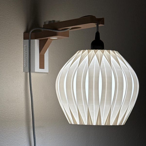 Sci-fi Wasabi Custom Table Lamp With Dimming Warm Edison Bulb Modlamp ...