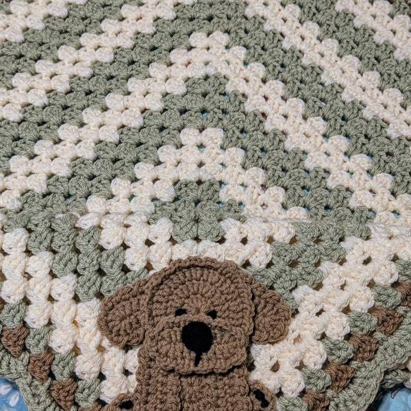 Crochet Pattern - INSTANT PDF DOWNLOAD - Crochet Golden Doodle - Nellas ...