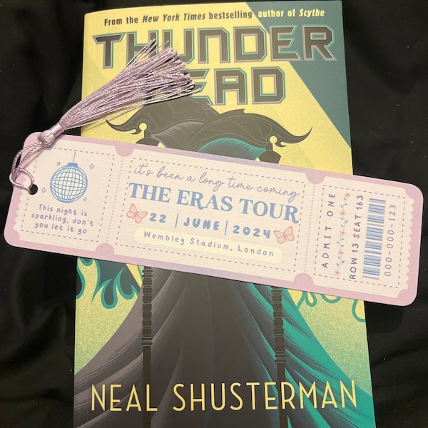 Eras Customisable Personalised Bookmark | Bookmark | It’s Been A Long ...