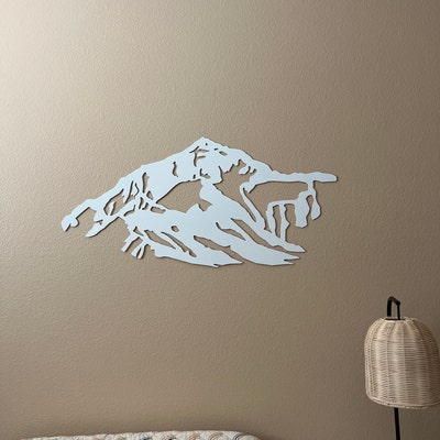 Sawdust is Man Glitter Metal Sign Cutout Metal Sign for - Etsy