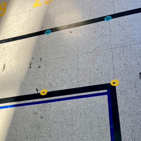 Number Vinyl Floor Decals for the Classroom - Etsy