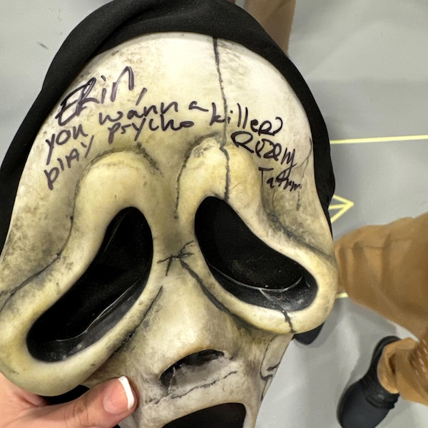 Scream 6 Mask Custom - Jason Carvey Bloody Ghostface - Etsy