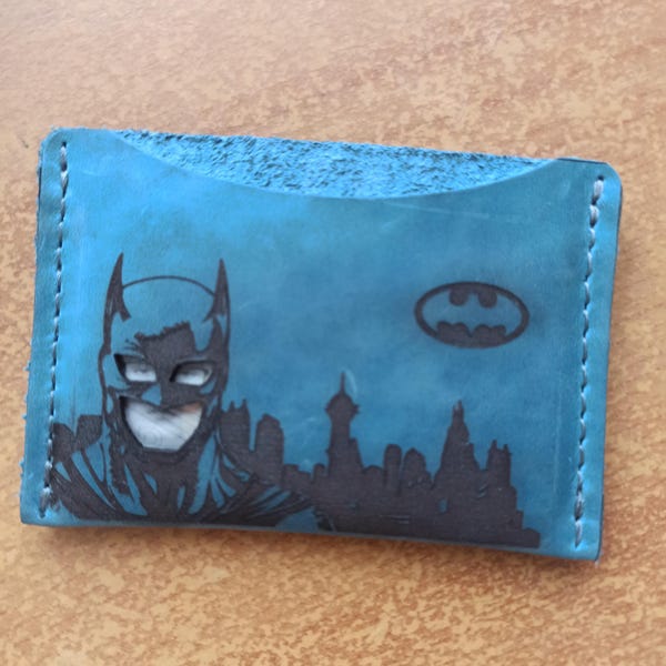 Mask Id Holder Batnan Wallet Hero Super Hero Wallet Leather Unique Gift ...