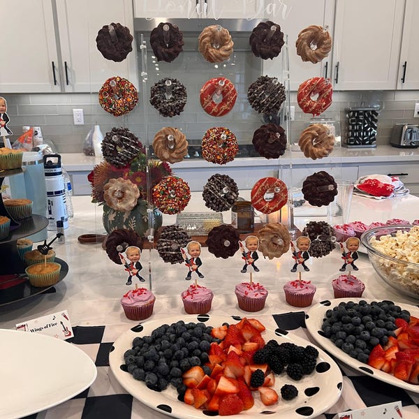 Realtor Face Cupcake Topper,real Estate Party Theme,female Realtor ...