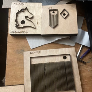 Custom Shape Leather Cutting Die Acrylic Sheettransparent | Etsy