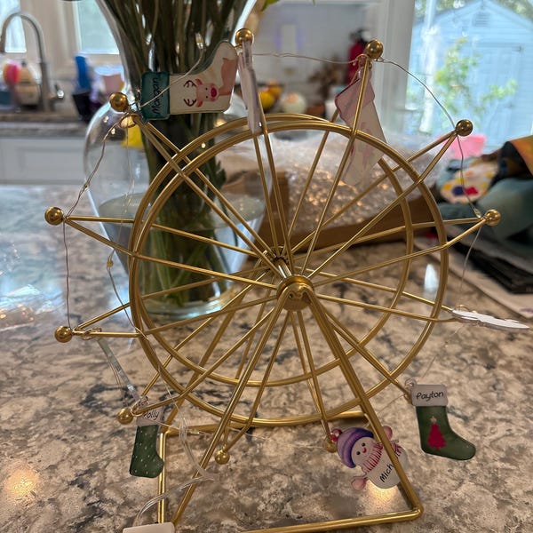 Personalized Photos Ferris Wheel/custom Name Night Light/valentine's ...