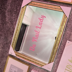 Flower Monogram Name Decal Sticker Personalized Custom Name - Etsy