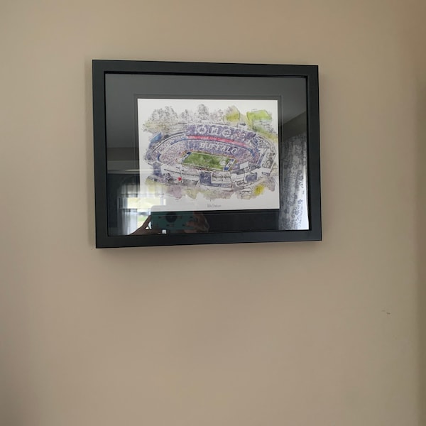 Buffalo Bills Print, Bills Stadium Print, Buffalo Bills Decor, Kids ...