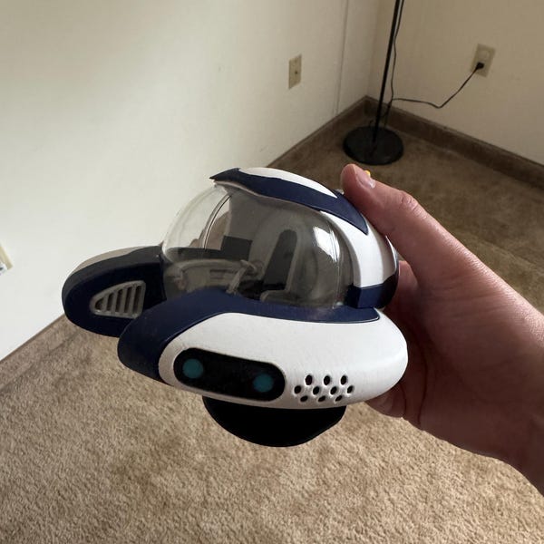 Seamoth From Subnautica - 3D Printed Model With Visible Interior and ...