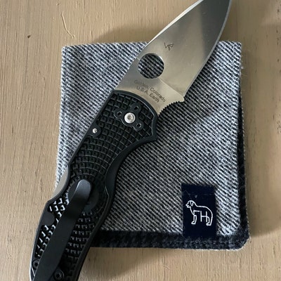 Black Titanium Deep Pocket Clip for Spyderco Native 5 FRN - Etsy