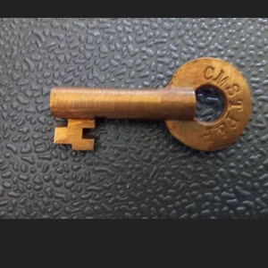 CR Brass Hollow Barrel Railroad Key Free S/H LU - Etsy