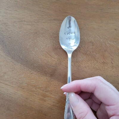 I Am Expansive Stamped Spoon Positive Affirmations Self-care - Etsy