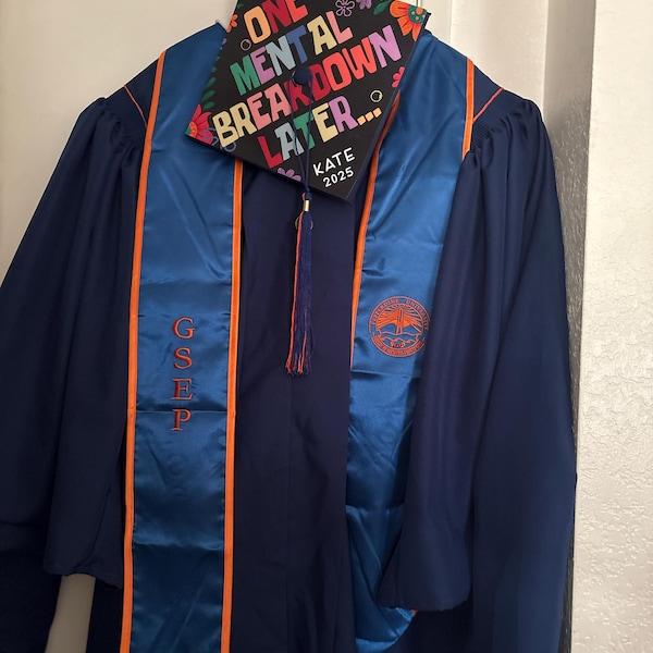 Custom Psychology Graduation Cap Topper, Personalized Psychologist Cap ...