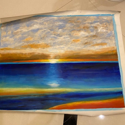 Abstract Piano Oil Painting on Canvas, Musical Art, Wall Decor, Music ...