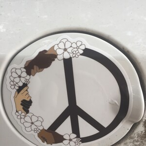 Dalmation Moth Vinyl Sticker | Etsy