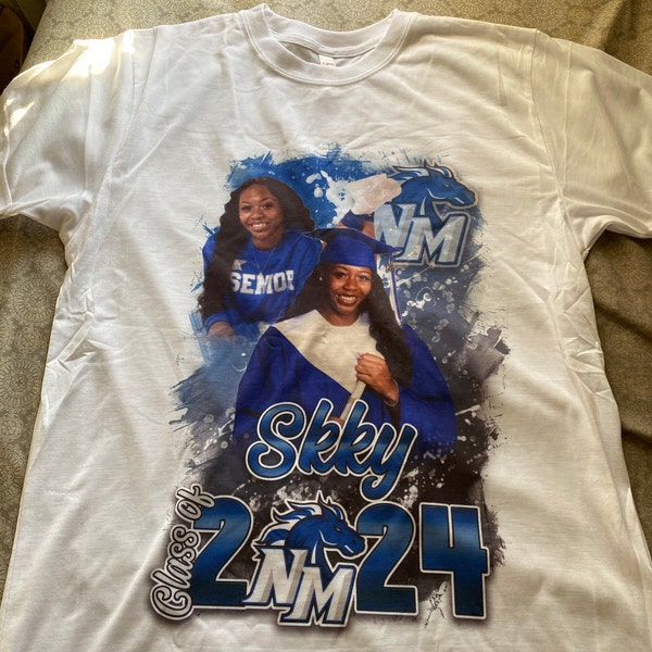 Custom Graduation Stole, Class of 2024 Personalized Stole, Graduation ...