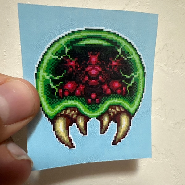 METROID Sprite From Metroid Vinyl Decal Pick Your Favorite Video Game ...