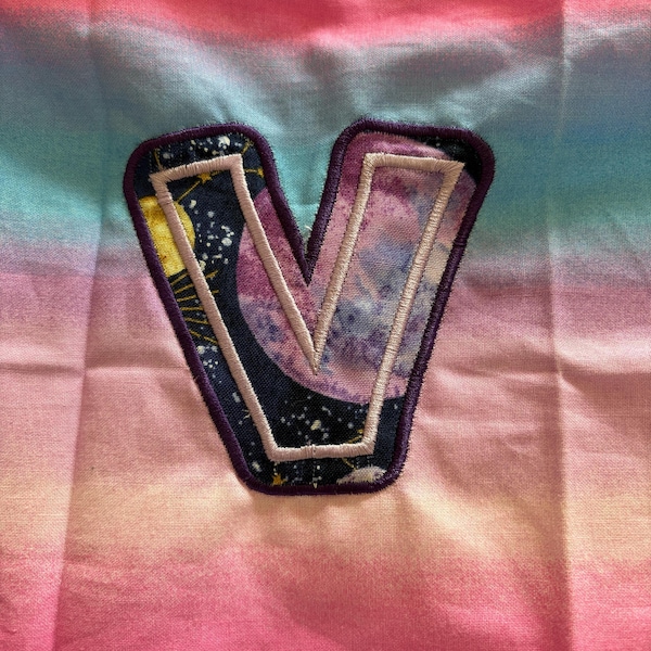 Double Applique Happy Machine Embroidery Font Monogram Alphabet - 4 ...