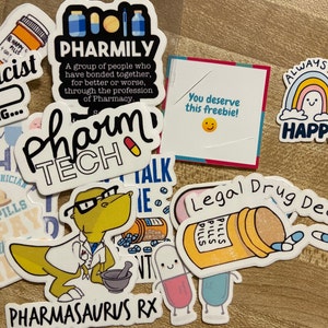 Lab Tech Gift Lab Tech Stickers Med Tech Stickers Med | Etsy