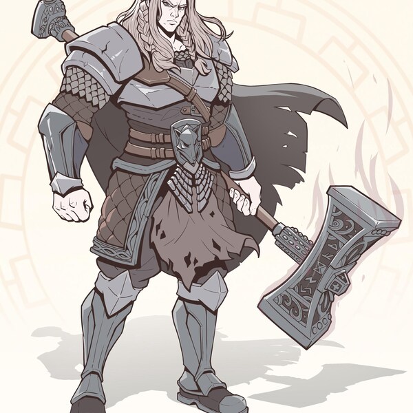 Dnd Commission Art Dnd Character Design Group Commission Art Dungeon ...