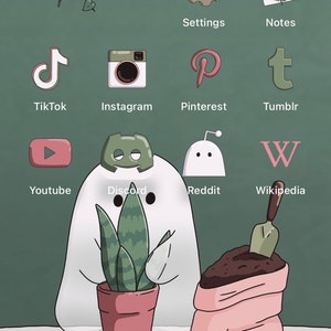 Y2K Aesthetic Icon Pack for Ios, Android & Tablet Wallpapers Widgets ...