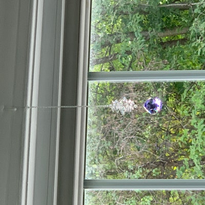 Crystal Ball Suncatcher Window Prism Made Entirely With Swarovski ...