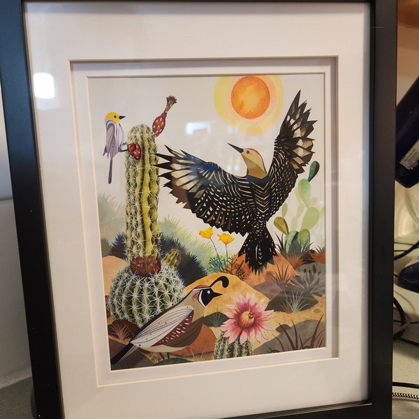 Cactus Garden Artwork by Jason Smith - Etsy