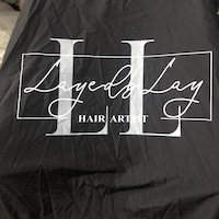 Personalized Cutting Cape With Your Logo Sublimation Beauty Capes ...