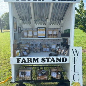 DIY Farmstand Plans Guide Tutorial PDF Driveway Roadside Veggie Flower ...