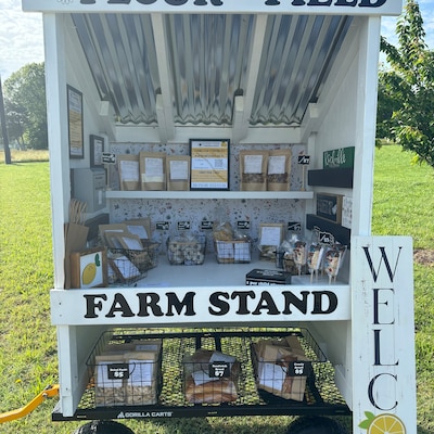 DIY Farmstand Plans Guide Tutorial PDF Driveway Roadside Veggie Flower ...