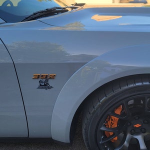 SRT Powered Badge for Scat Pack Challenger/charger in Black With ...