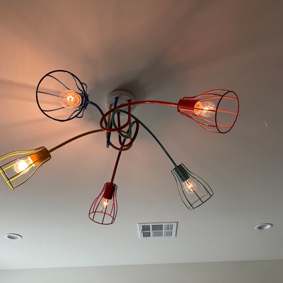 Hemp Rope Pendant Light With Knot Nautical Lighting Manila Rope Lamp ...