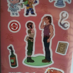 Alan Wake 2 Inspired 10x10cm Stickers - Etsy