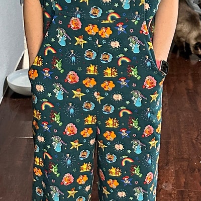 Jumpsuit Sewing Pattern XS-XXL Overalls Pattern Jumpsuit PDF Pattern ...