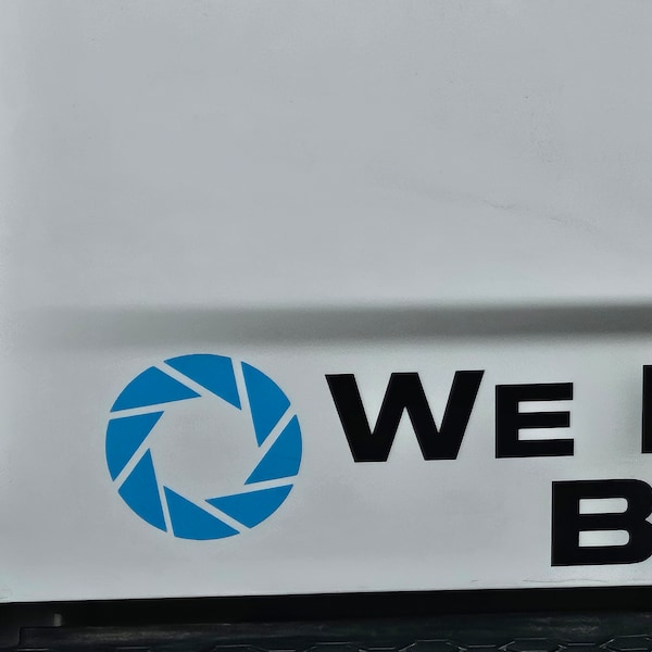 Aperture Science Logo Decal - Etsy