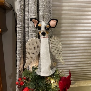 Black Poodle Christmas Tree Topper - Etsy