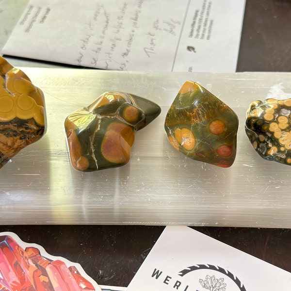 8th Vein and Assorted Ocean Jasper Tumbles, 2-3cm - Etsy