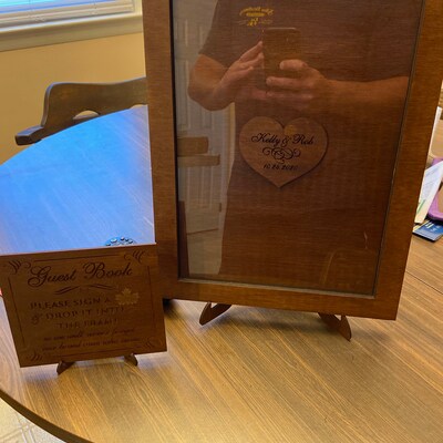 Wedding Drop Box Personalised Dropbox Wedding Guest Drop Box - Etsy