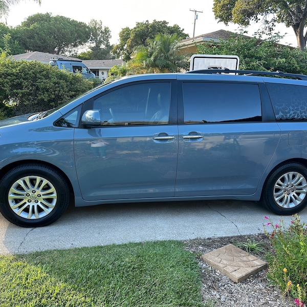 Fits 2011-2020 Toyota Sienna Rear Side Window Floral Flowers Decal ...