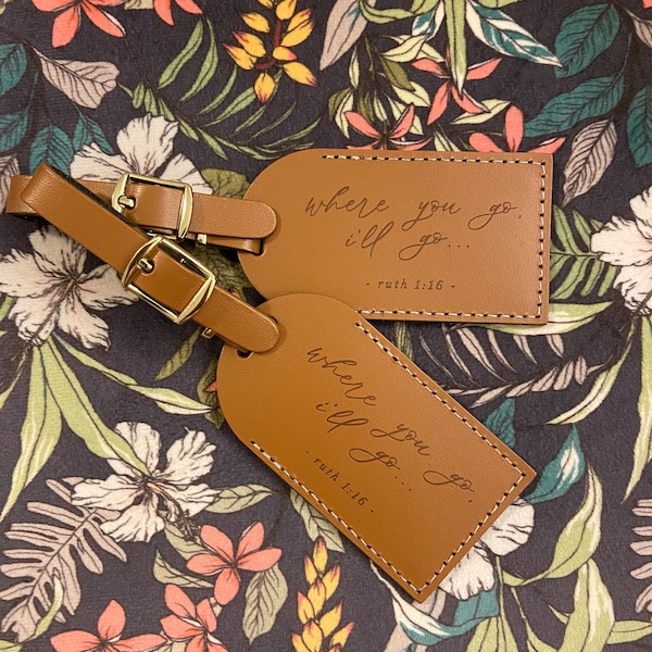 World Map Luggage Tags Wedding Favors Travel Gifts, Bridesmaid Gift ...