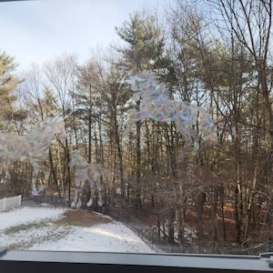 Peace Sign Window Cling Bird Strike Prevention Decals Set - Etsy