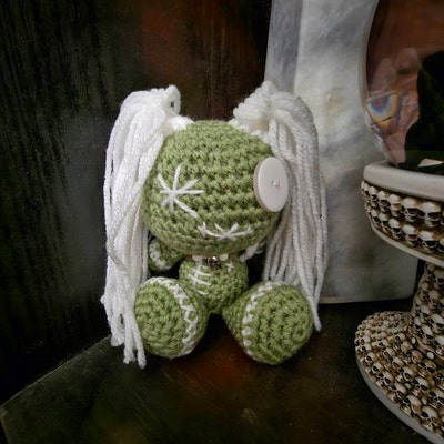 Creepy Cute Voodoo, Gothic Horror Doll, Voodoo, Scary Art Doll, Ready ...