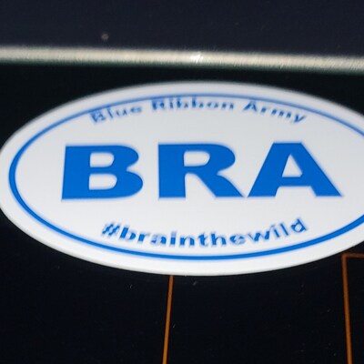 Blue Ribbon Army Car Decal - Etsy