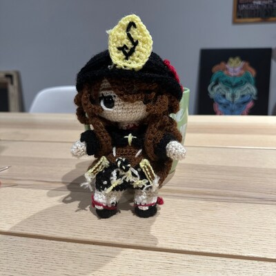 Crochet PDF Pattern: hu Tao & Boo Tao Chibi Amigurumi - Etsy