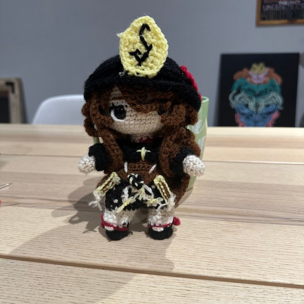 Crochet PDF Pattern: "hu Tao & Boo Tao" Chibi Amigurumi - Etsy