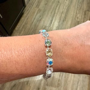 SUGAR KISSES 8mm KDS Stretch Bracelet Made With K.D.S. Premium Crystal ...