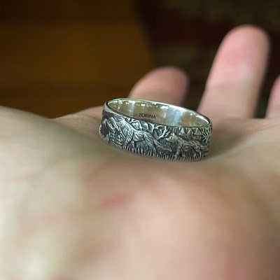 René Magritte René Magritte Ring Ring Lovers Ring With a - Etsy